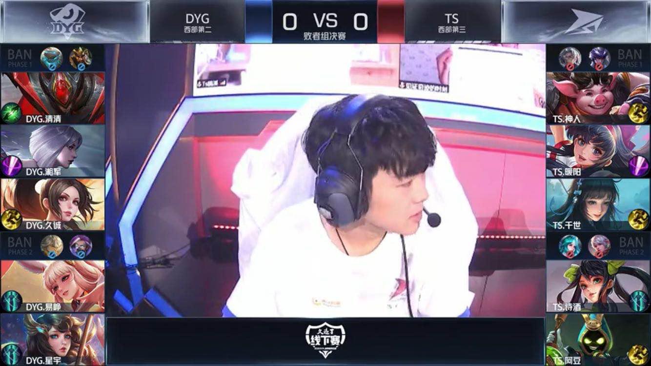 KPL：价值一套房的风暴龙王，TS靠暖阳碾压DYG杀入总决赛！