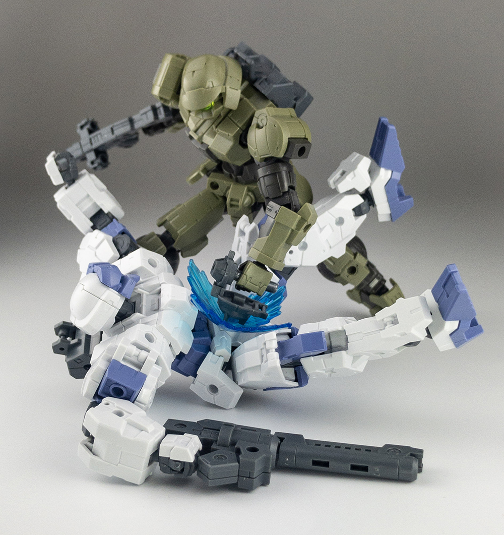 【模玩测评】万代30MM特效及场景补充包测评