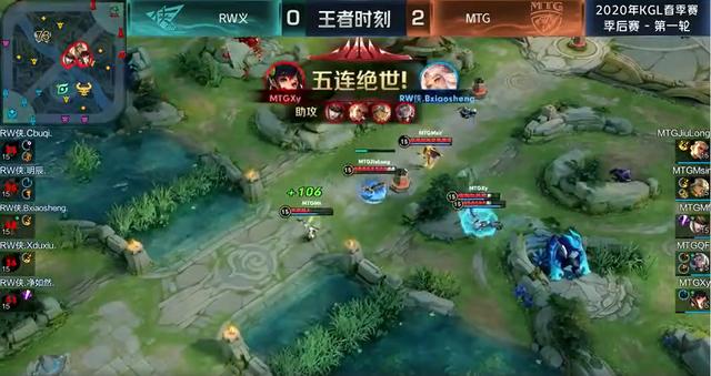 MTG零封RW，小义孙尚香五杀，KPL队伍敲响警钟，唯独DYG最高兴