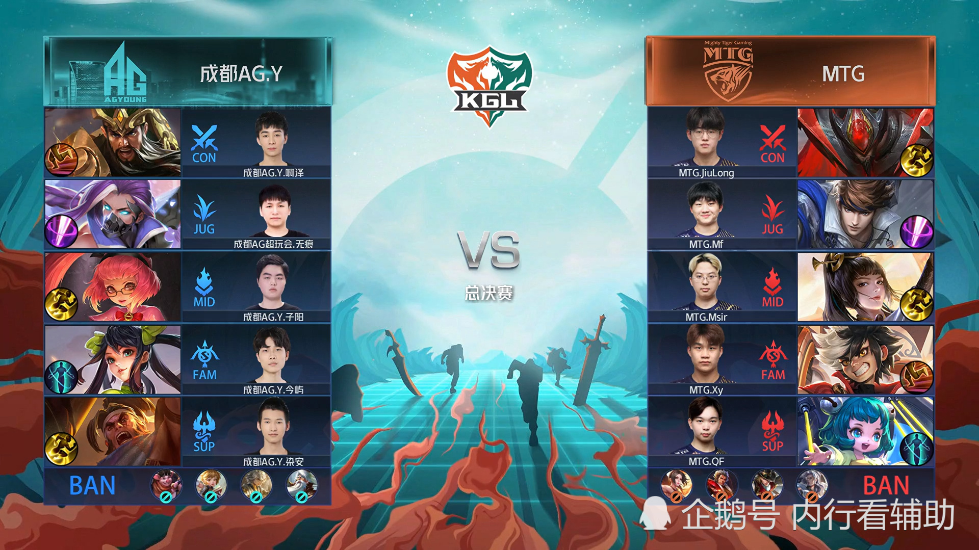 AG.Y赛点局换上子阳，身兼十四个国服仍失败，阵容搭配有问题