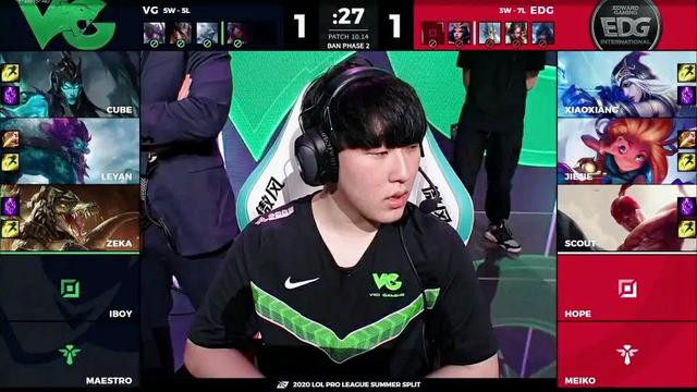 VG生死局IBOY禁错英雄，教练大吼Zeka迷茫，难道身在曹营心在汉？
