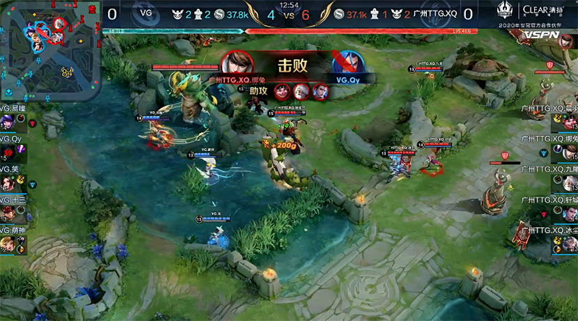 有十三没意外！VG击败XQ，晋级世冠八强，B组迎来大结局！