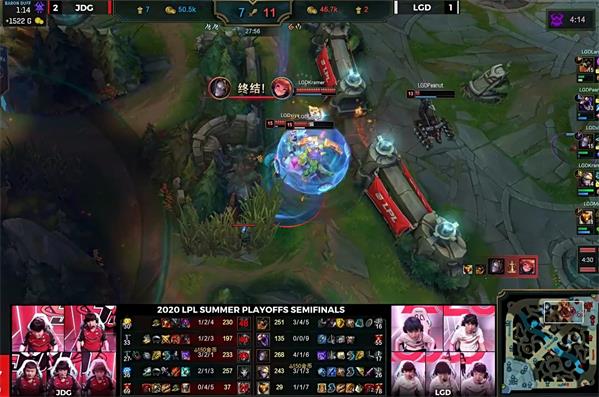 JDG3-1击败LGD 晋级夏决赛和世界赛！公爵20字感慨！
