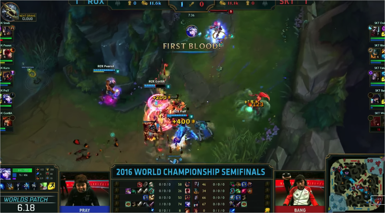 Nofe透露S6经典战细节：训练赛下路被Uzi打爆，最终造就了女枪辅助