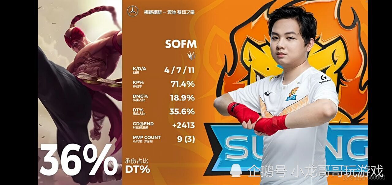 Sofm盲僧打出“越南野王”实力，LGD兮夜连续致命失误惨遭SN翻盘