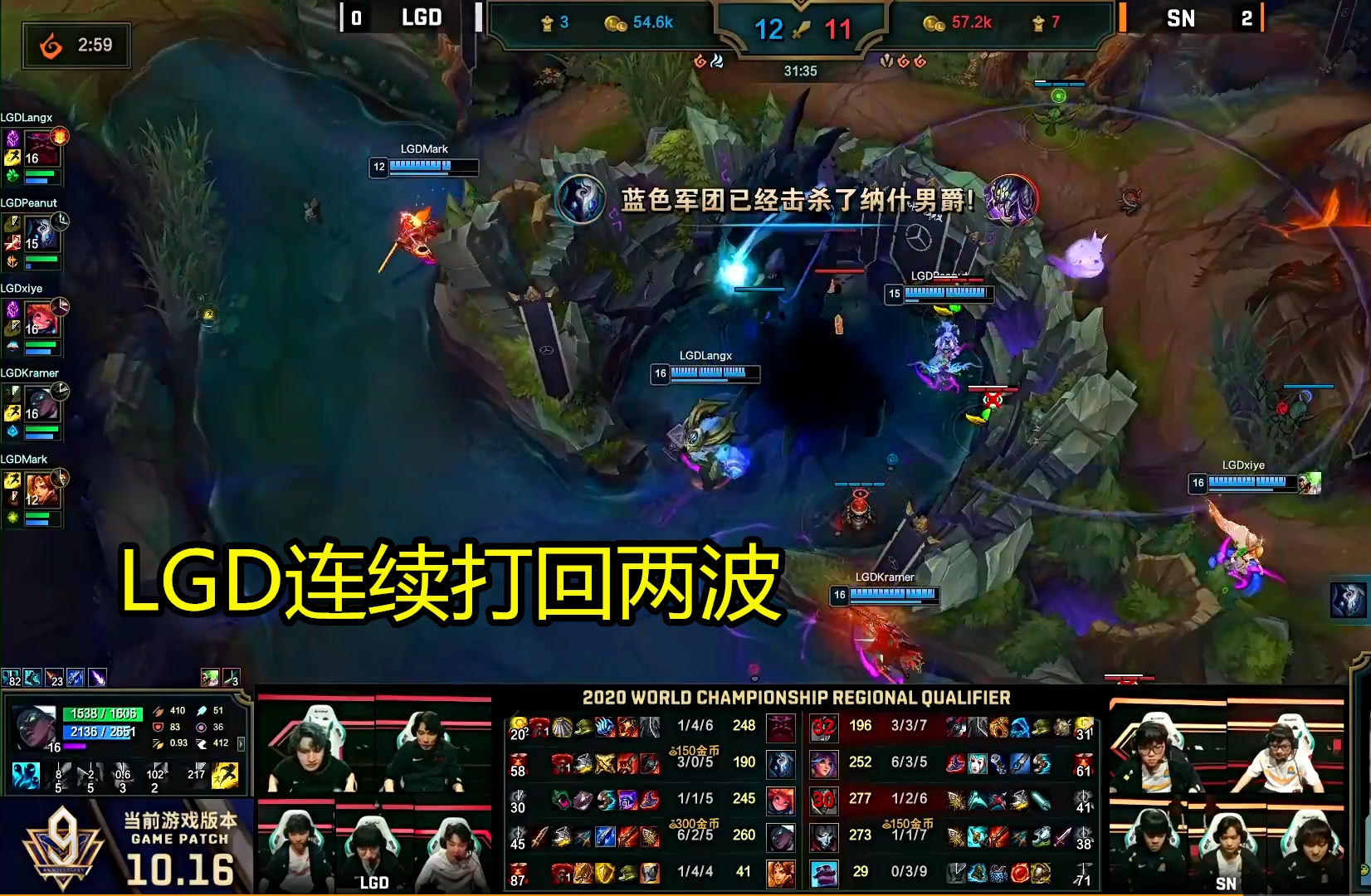 两场BO5全部零封LGD，SN成功晋级S10，西卡：狼行打的太臭了