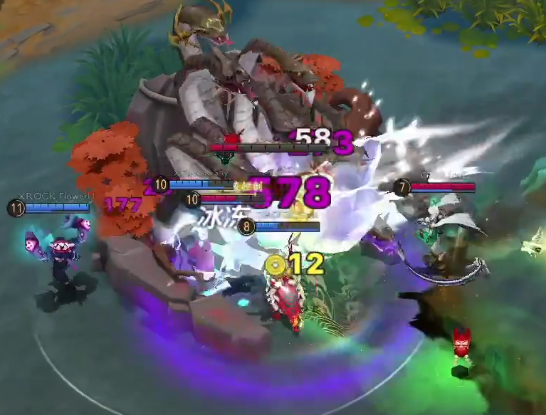 决战平安京：XROCK前期完美节奏，赢下OMG，拿下赛点