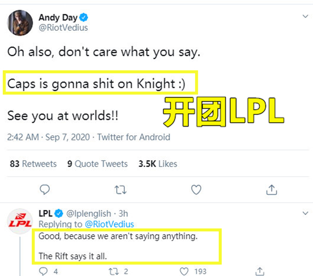 LEC解说开团LPL，Caps会吊打左手，肉鸡被称胆小鬼！