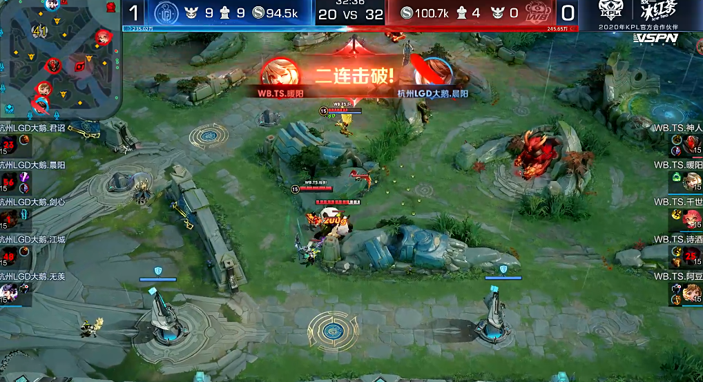 “高地保安”回来了，双方鏖战35分钟，TS艰难击败LGD大鹅！