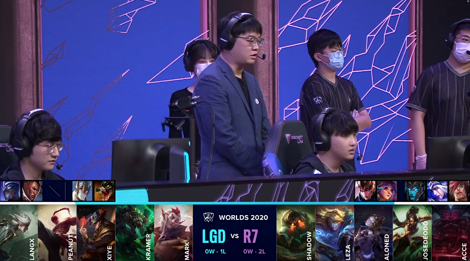 LOL：一味避战让资源终吃苦果LGD不敌R7，入围赛惨遭两连败！