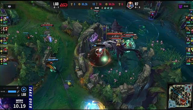 S10入围赛：LGD开场空ban，全队梦游惨败R7！