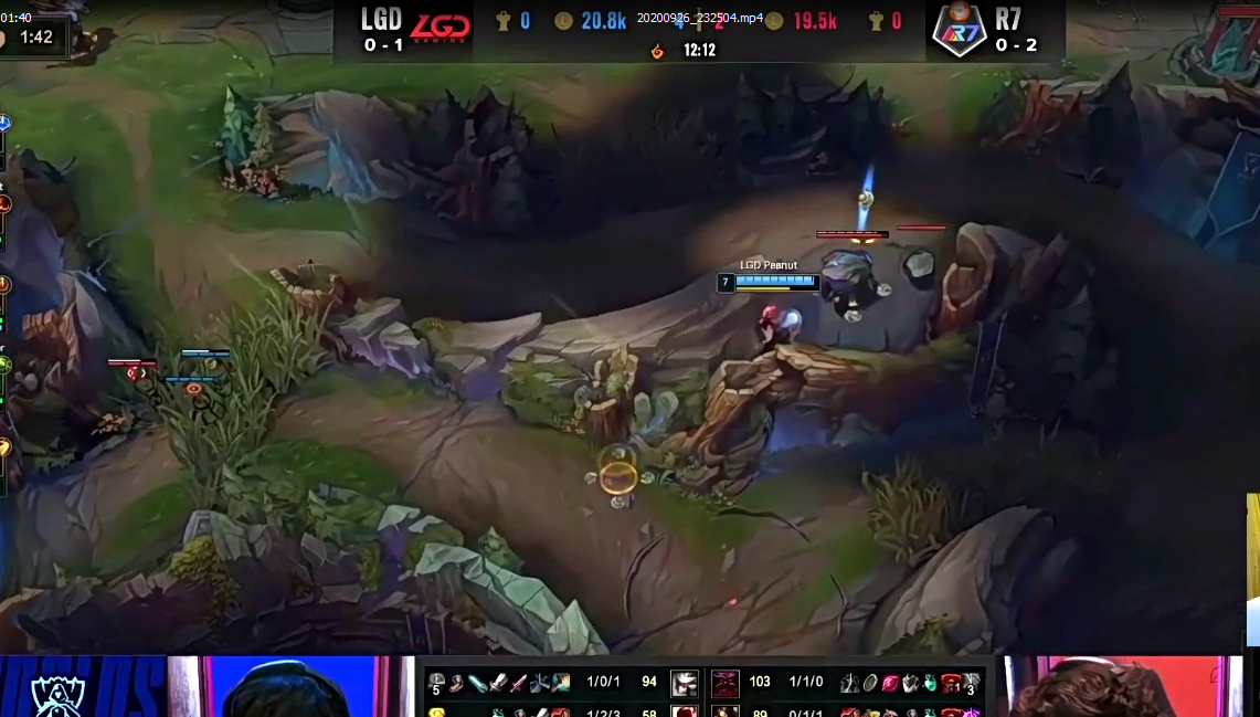 解说记得耗时90分钟复盘LGD输给R7：BP没问题，多次被选手状态破防