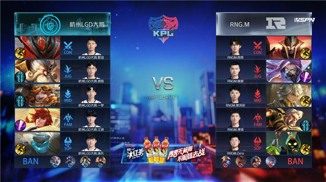 KPL秋季赛：RNG.m获胜。虔诚翻身农奴把歌唱，从此不再非洲人