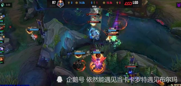 LGD隐藏实力，s10世界赛R7 0：3 LGD，小花生控场大师！