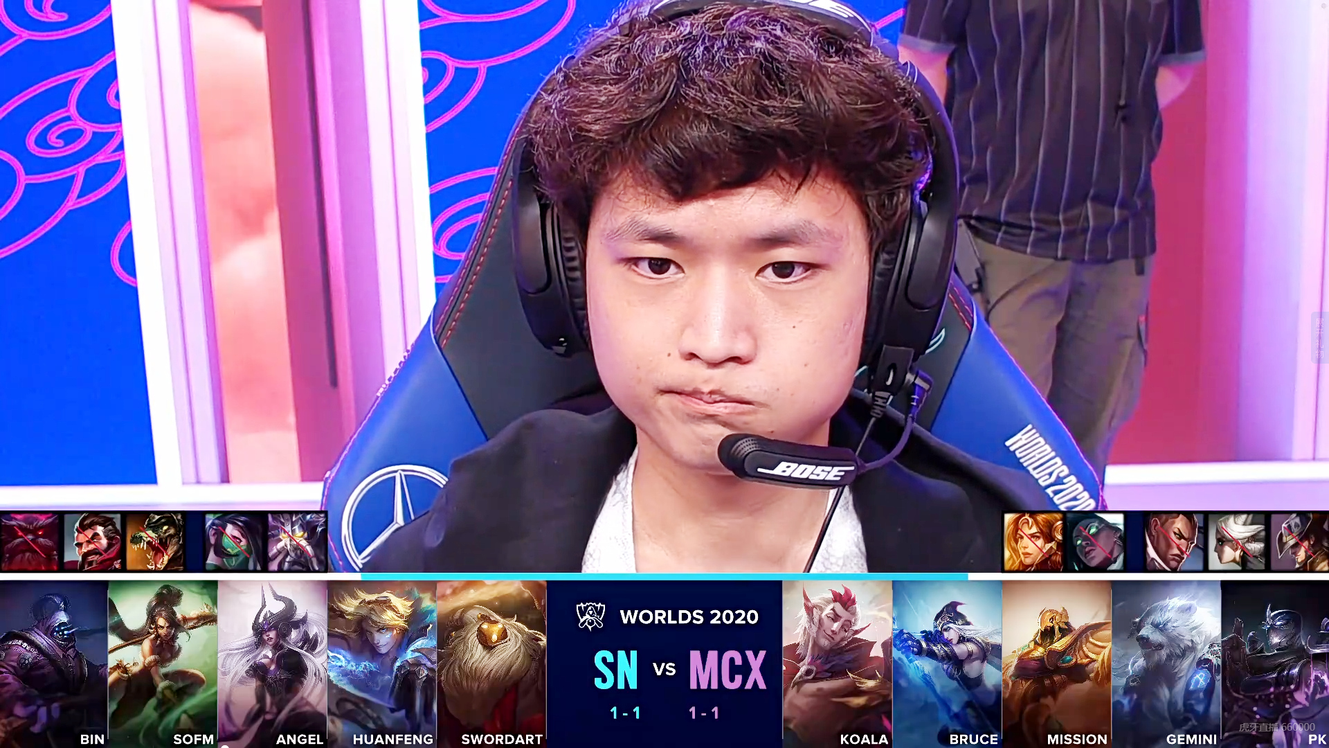 SN击败MCX位列第1，焕烽EZ勇夺4杀！IG苏小落被刷屏