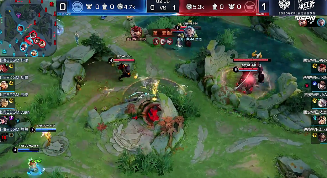 EDGM照搬QG最强阵容，却没打出该有效果，不过WE最终还是输了！