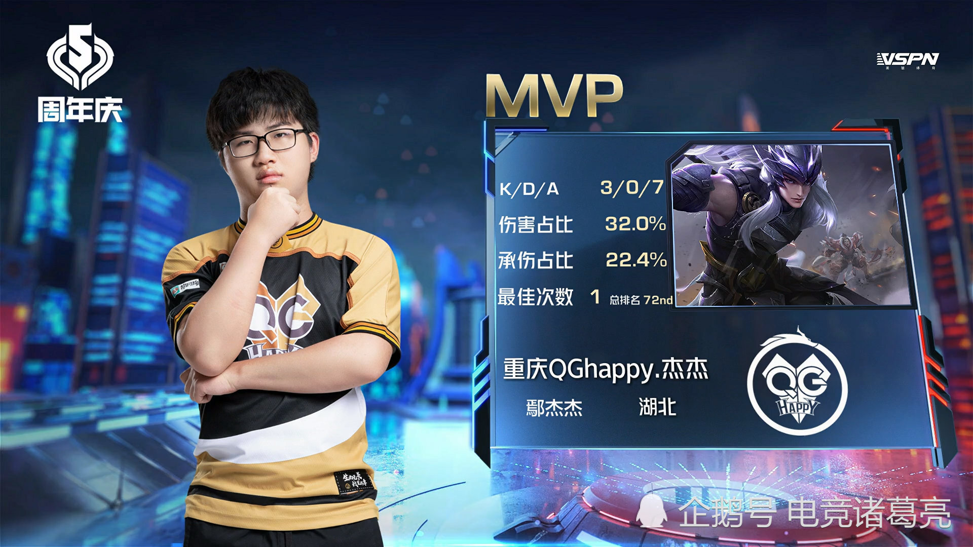 QG3：0YTG，二队实力名不虚传，决胜局上演精彩反杀