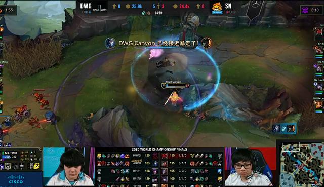 LPL决赛不敌LCK魔咒持续延续，DWG新王加冕登上王座！