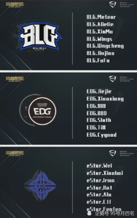NEST赛事，IG首发冠军阵容仅剩Baolan一人