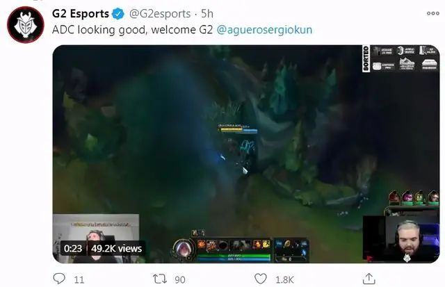 LOL：G2整活消费阿P：你ADC玩得不错，欢迎来G2，阿P以确定离开