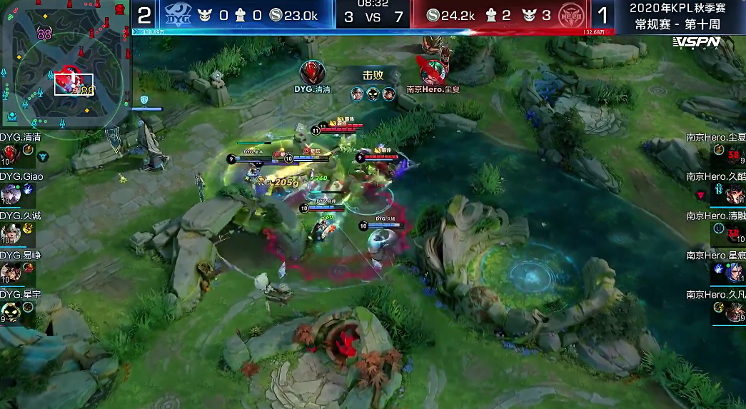 久诚“法术机关枪”嬴政太可了，DYG击败Hero，AG成最大输家！