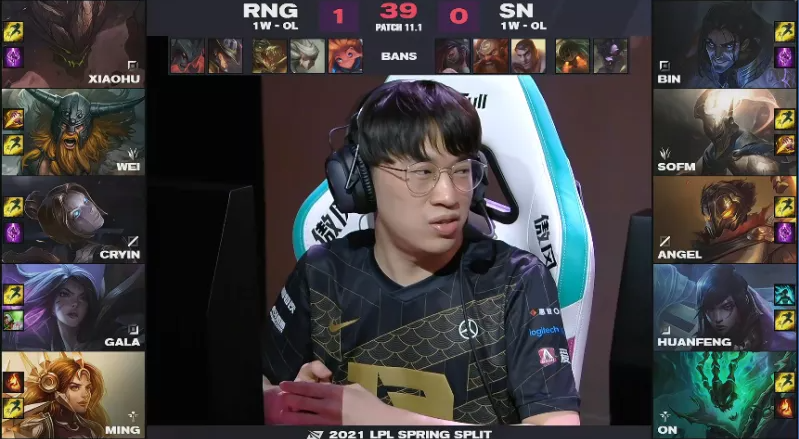 力克SN登顶榜首！这回RNG的剑鞘可是真的动了