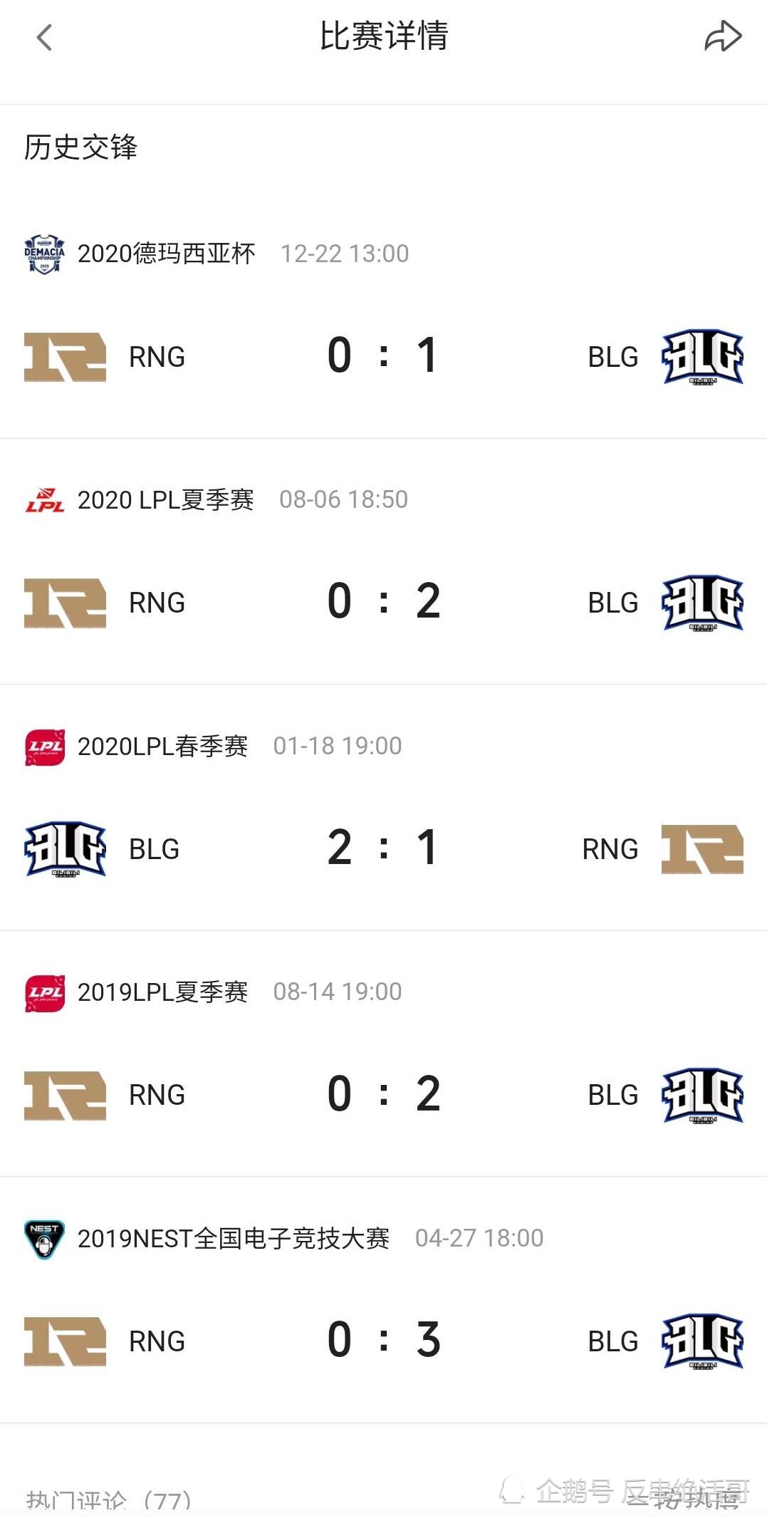 小虎坑爹学THE SHY无限被单杀一生之敌BLG，RNG两年不胜BLG