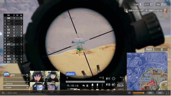 绝地求生PGI.S：IFTY吃下一鸡，PCL如猛虎下山连斩两鸡