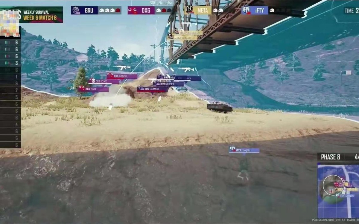 绝地求生PGI.S邀请赛接近尾声，iFTY表现出色，LongSkr独狼吃鸡