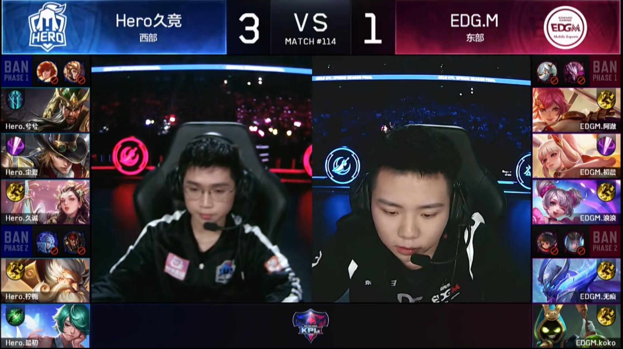 历届KPL夺冠的决赛对局，看Hero建立王朝！