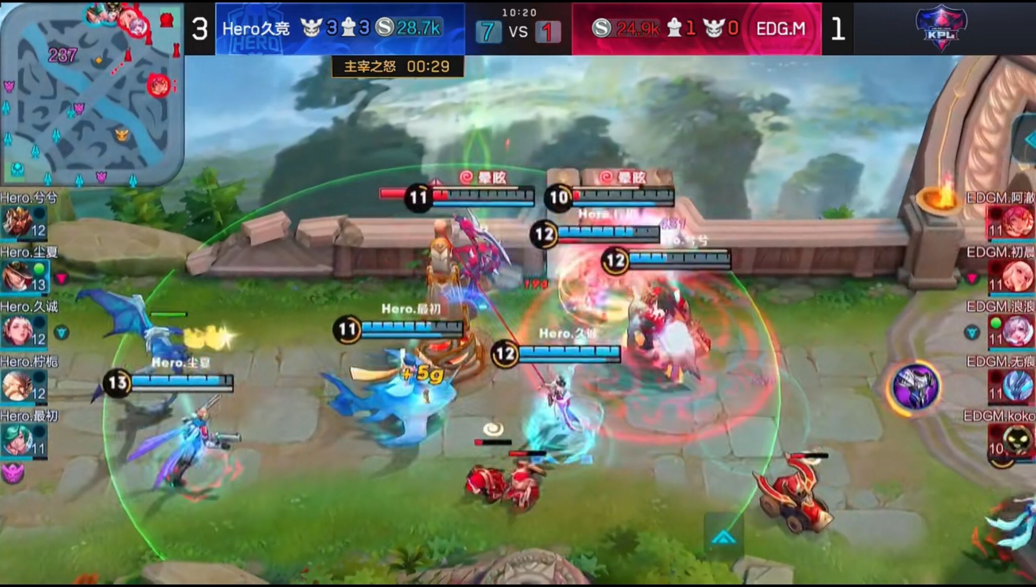 历届KPL夺冠的决赛对局，看Hero建立王朝！