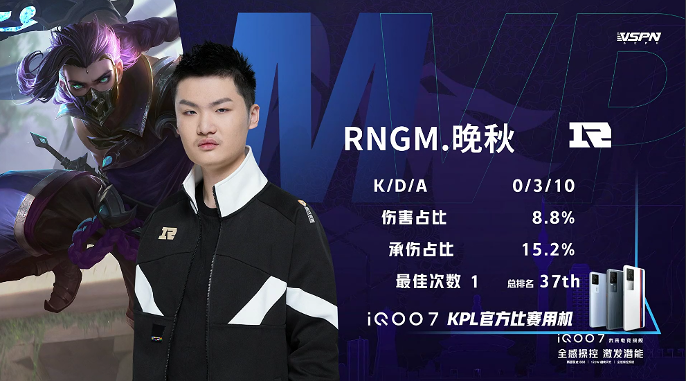 RW大意了，RNG赢下“荣誉之战”，0-3的晚秋获得首个MVP！