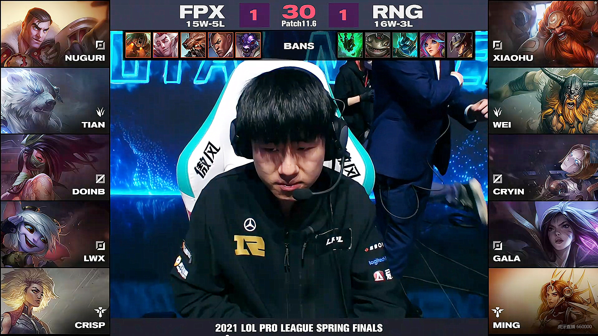 RNG强势击败FPXLwx致命失误心态大崩GALA五杀卡莎封神了