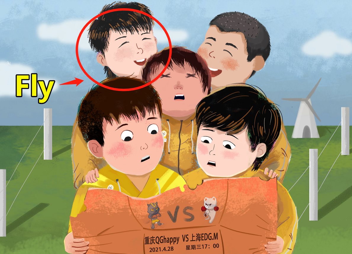 KPL和QGhappy双重确认，fly首发归来，QG能否拿到B组首胜？