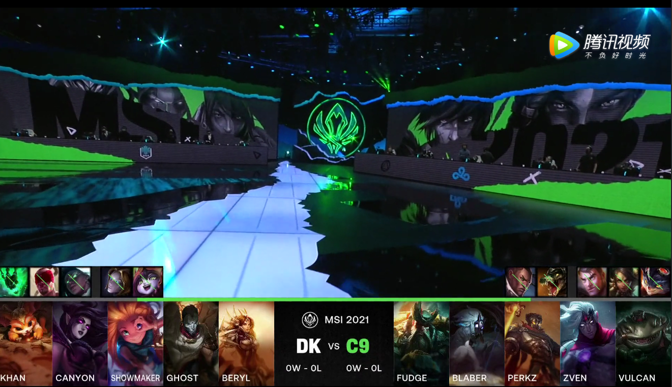 MSI首战DK完胜C9，Khan纳尔助DK拿下首战胜利