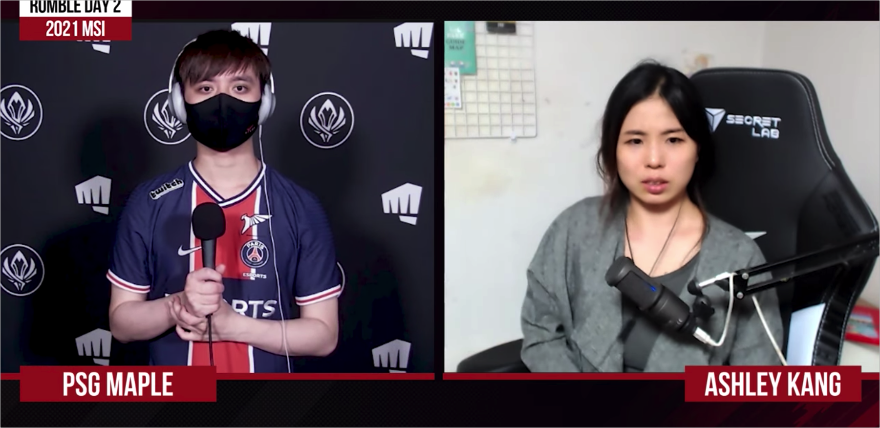 韩媒采访Maple：打比赛不要怕背锅，想成为第一支击败RNG的队伍