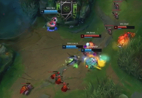 太细了！Gala复刻uzi算水银名场面，真不怪DK下路送一血