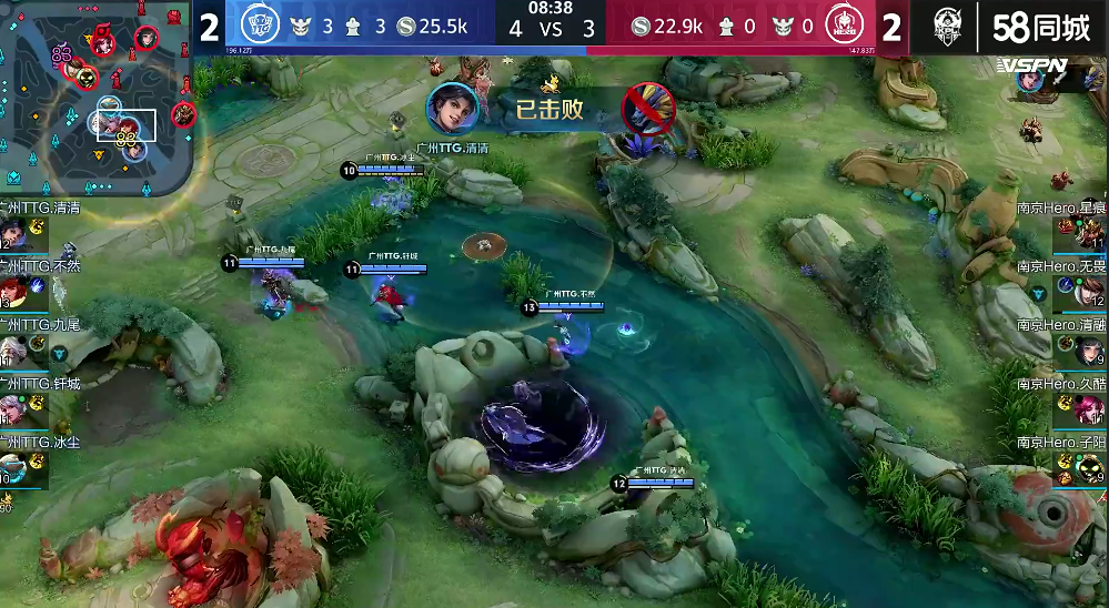 TTG3人封“王”，时隔三年重返胜者组，AG又落后了1名！Hero无畏表决心