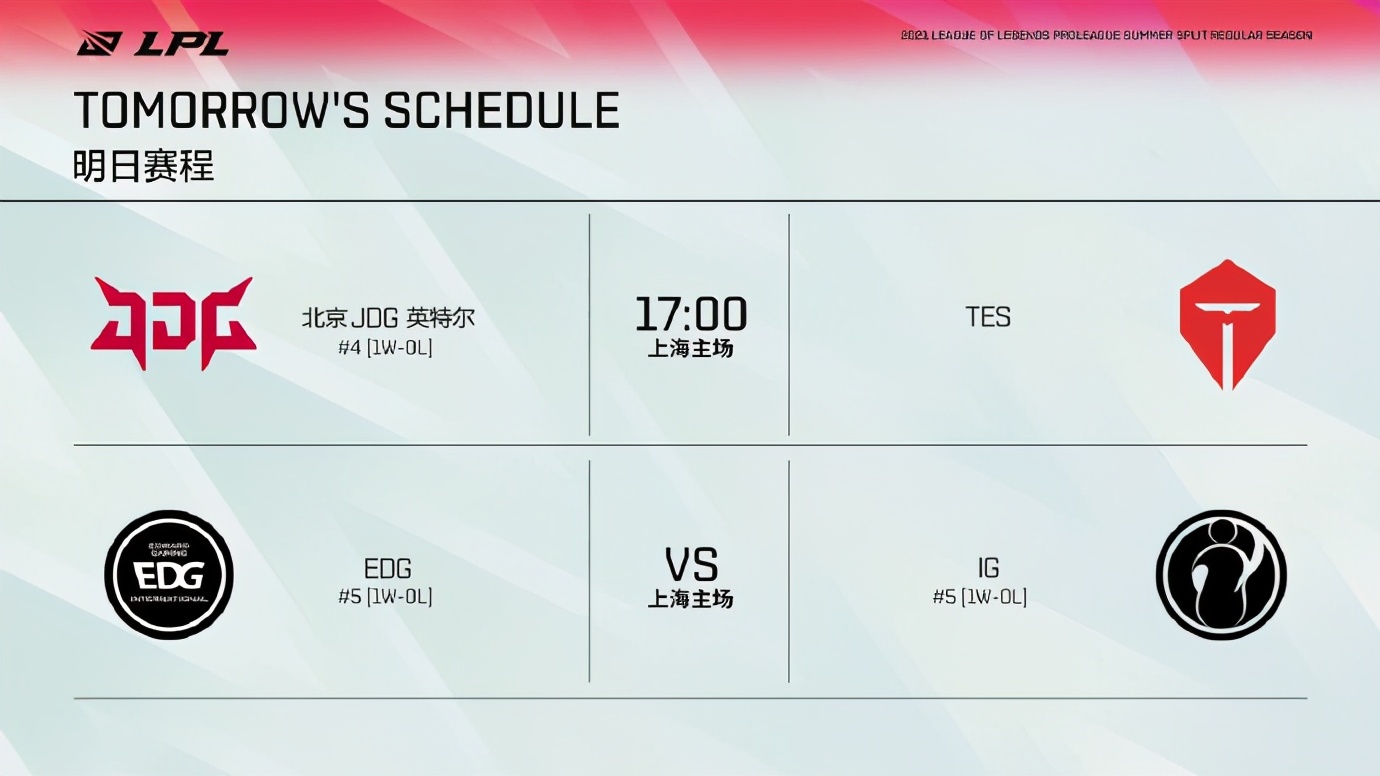 厂长替补，369也替补！LPL首发阵容公布：晴天首发，IG大战EDG