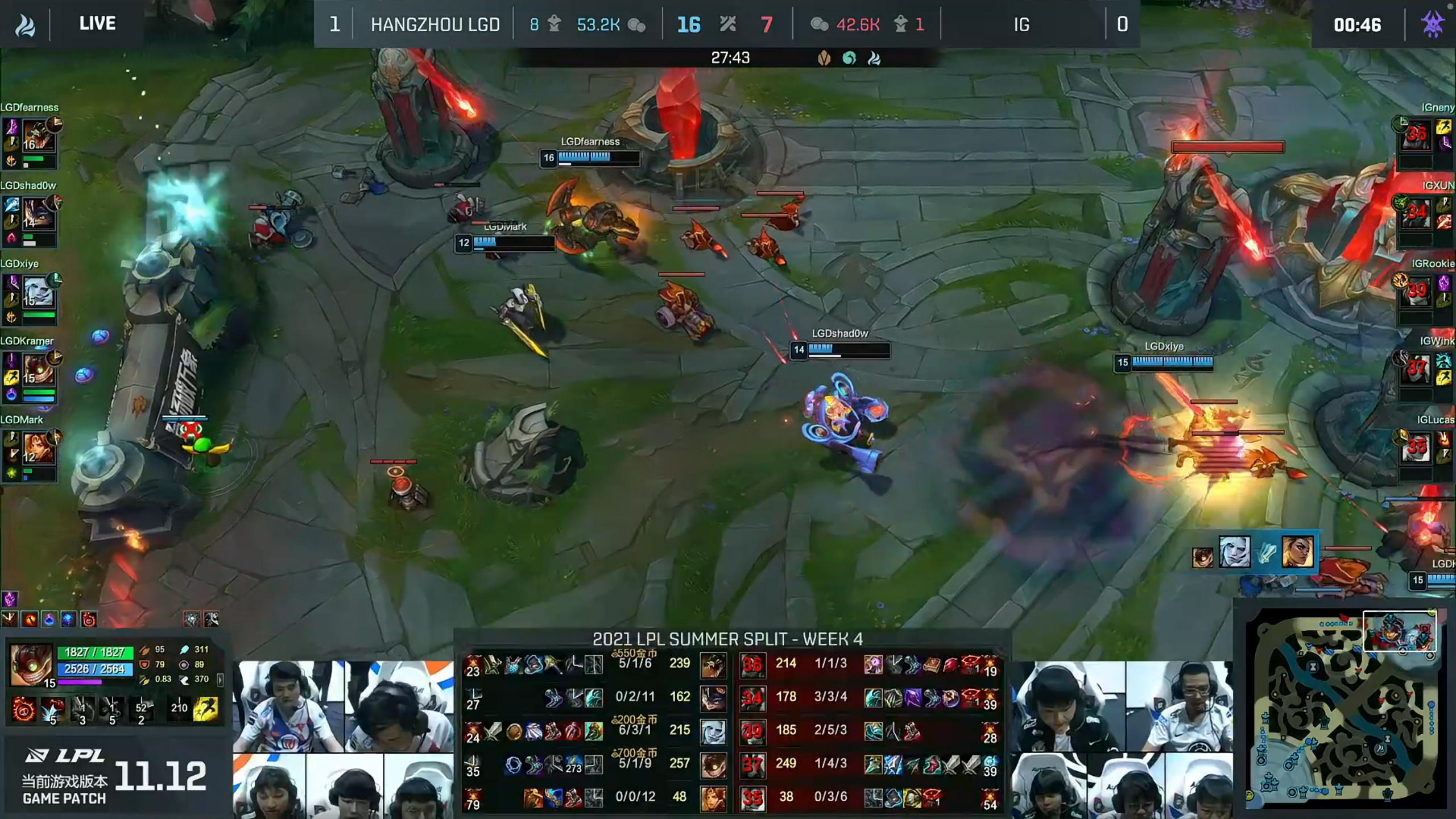 IG惨败LGD，Rookie瑟提熟练度辣眼睛，下路再成突破口，无奈啊