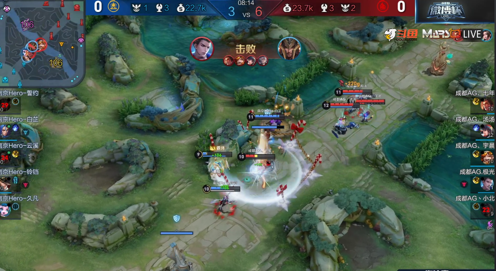 “七年还是猛啊”，AG暴虐Hero！想成无畏？被提到“痛处”的汤汤暴躁乱杀！