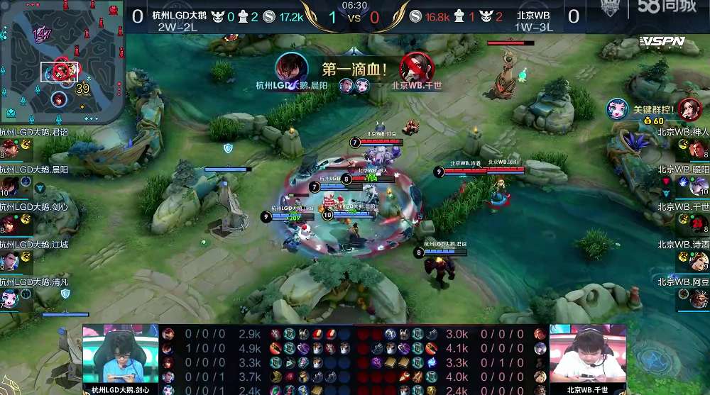 “暖阳FMVP英雄乱杀”，WB轻取LGD拿到第2分！网友：不针对暖阳还想赢？