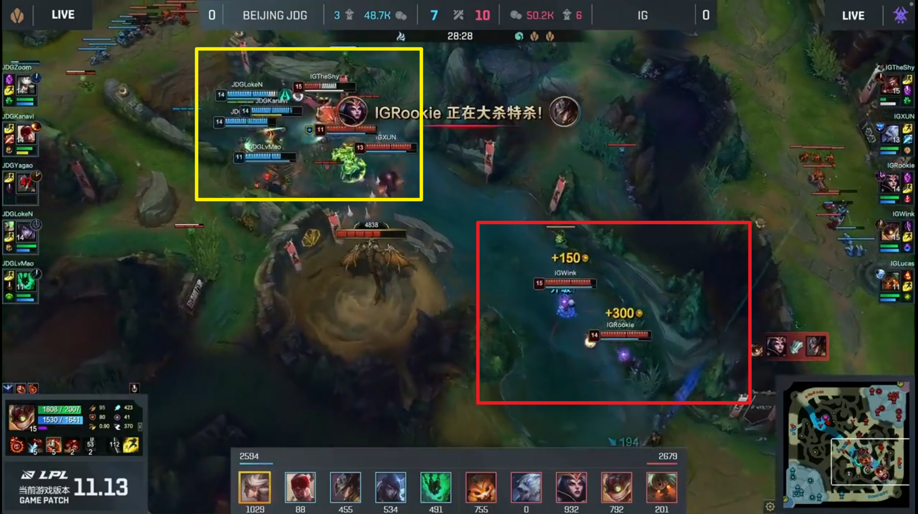 Theshy回归IG后的第二战，结果又被JDG 2-0无情碾压，如今的IG让人看不到希望