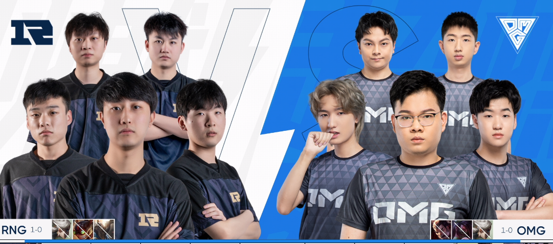 LOL手游超燃赛：OMG三屏障阵容，天神下凡，秒杀RNG