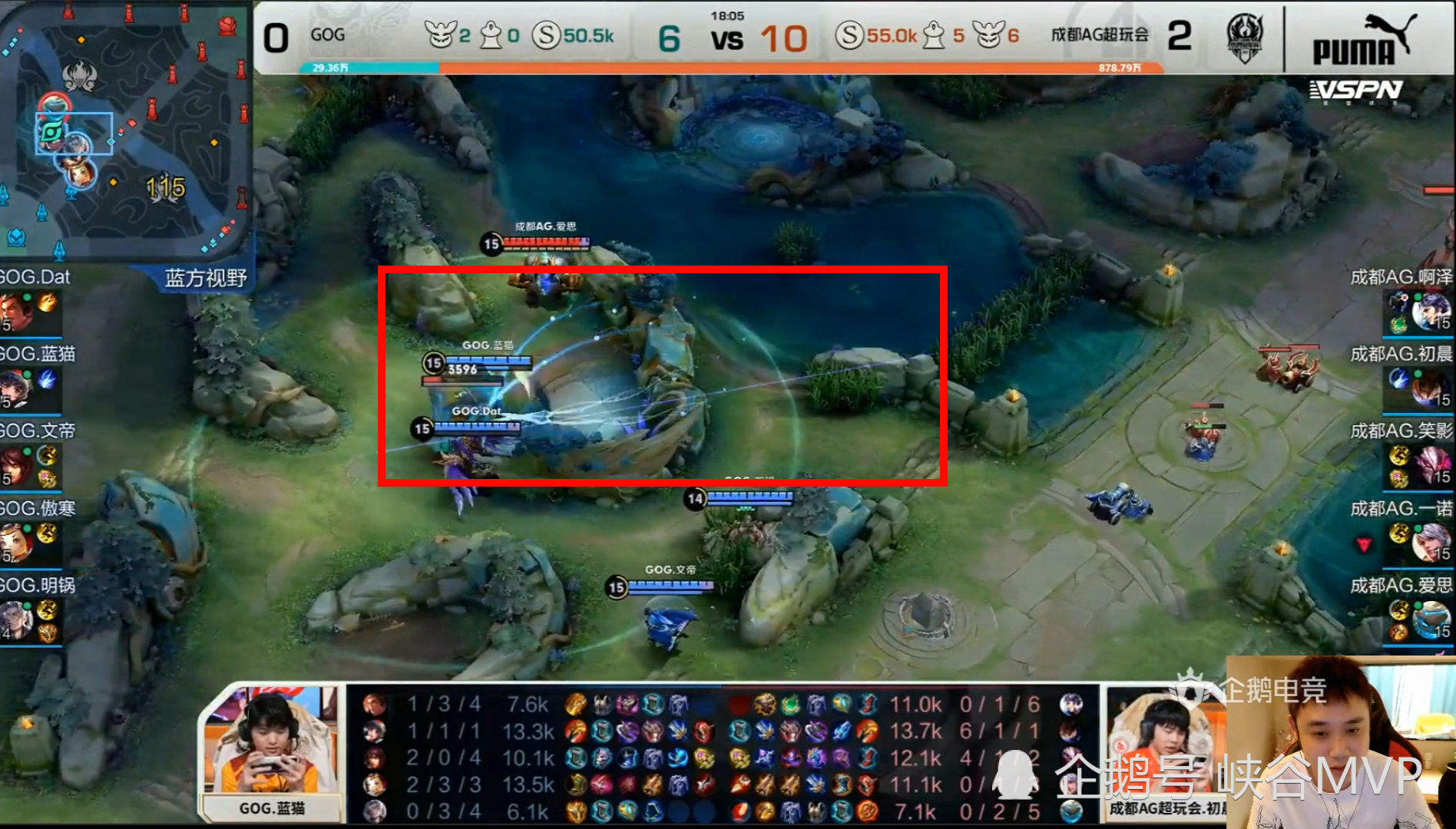 AG3：0零封GOG，月光爆料：笑影就是靠干将过的试训！