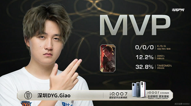 DYG终于赢了，GOG九连败，Giao三零战绩MVP惹争议！