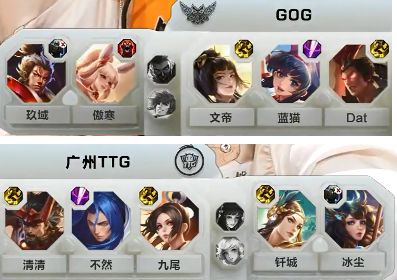 “世冠小组赛”广州TTG与GOG收官之战！恭喜TTG暂居A组第一