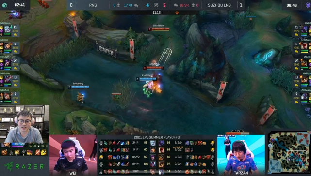 “阿乐复仇RNG，Cryin被打退役”，UZI怒喷：中单太混了，心疼Gala