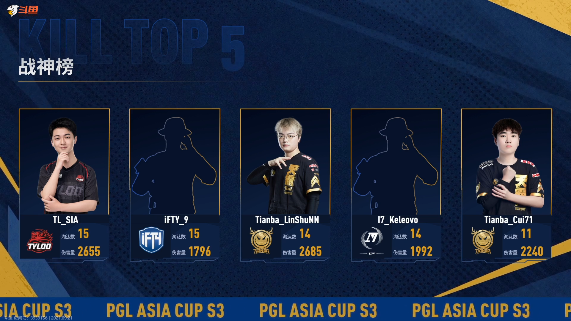 绝地求生：天禄和地禄反差太大，pigff六场3杀，IFTY压轴吃鸡