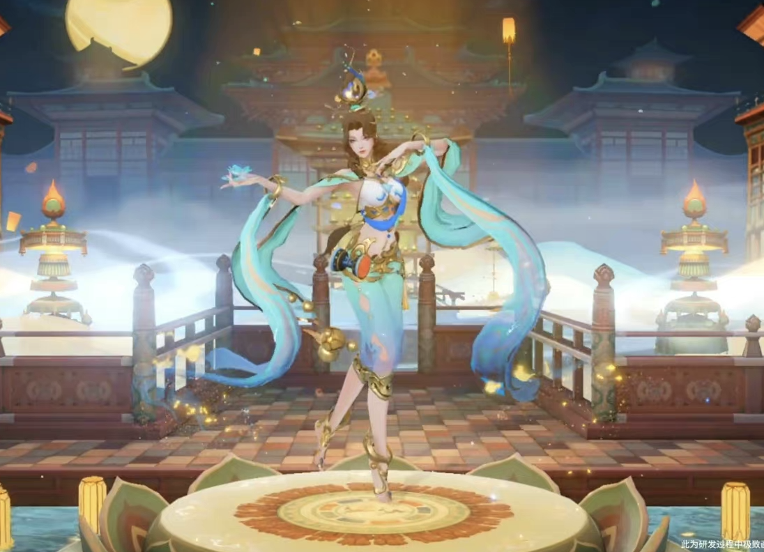 貂蝉敦煌新皮肤曝光疑似五周年限定网友上线就领